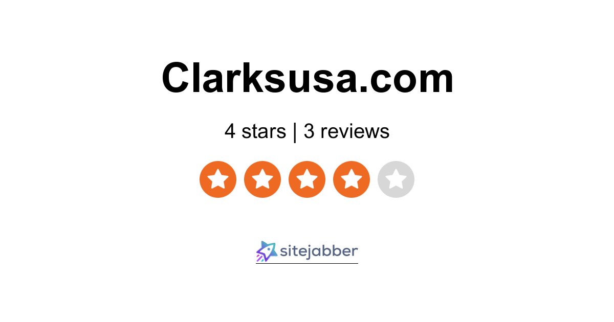 ClarksUSA Reviews - Read 3 Customer Reviews of ClarksUSA | Sitejabber