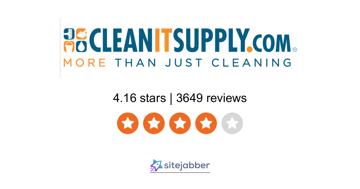 CleanItSupply Reviews - Read 3,649 Customer Reviews of CleanItSupply ...