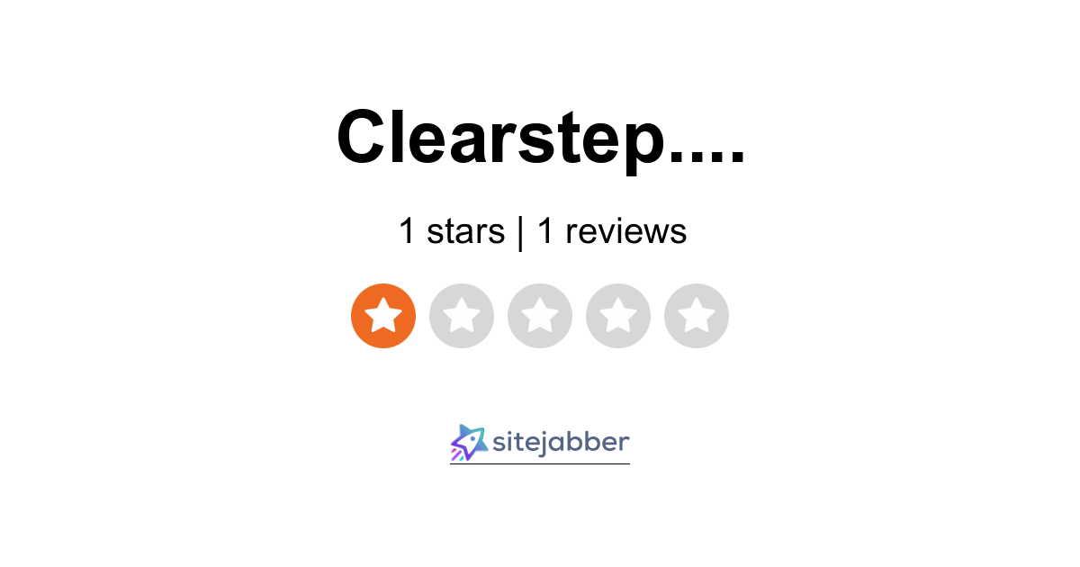 Clearstep.health Reviews - 1 Reviews of Clearstep.health | Sitejabber