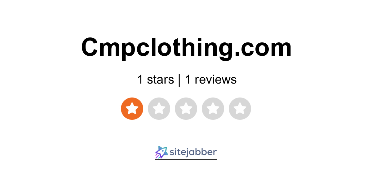 Compound Clothing Reviews - 1 Reviews of Cmpclothing.com | Sitejabber
