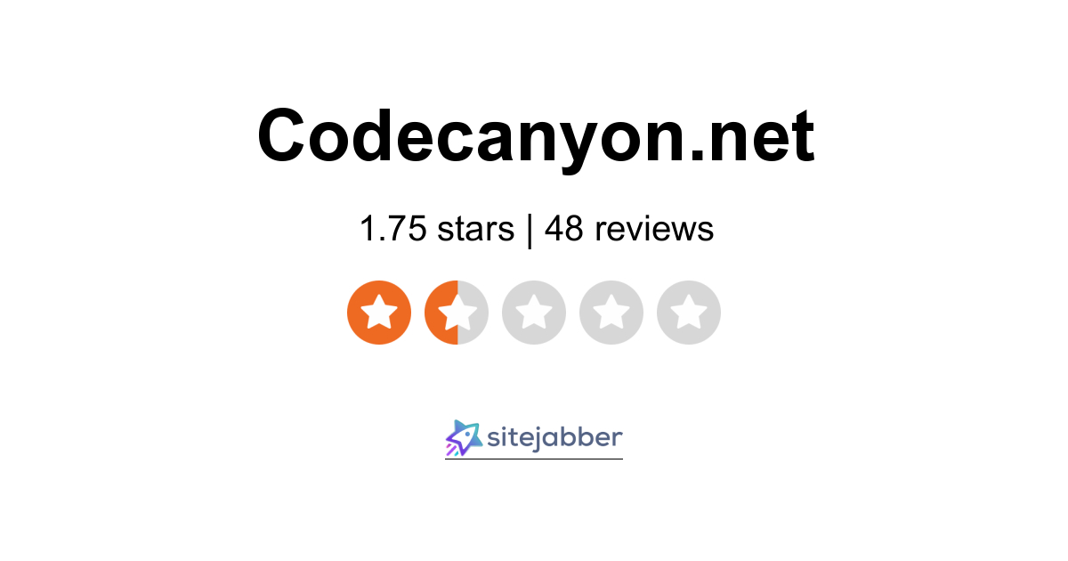 CodeCanyon Reviews - Read 48 Customer Reviews of CodeCanyon | Sitejabber