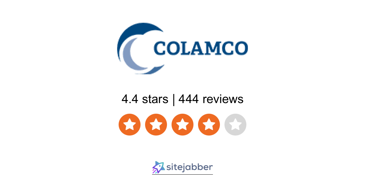 Colamco Reviews - Read 444 Customer Reviews of Colamco | Sitejabber