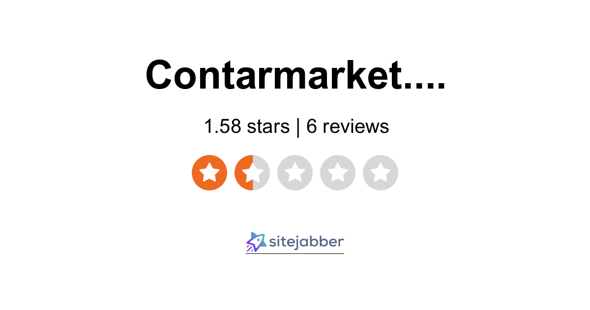 Contar Market Reviews - Read 6 Customer Reviews of Contar Market ...