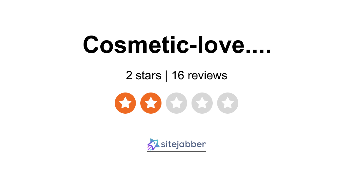 Cosmetic-Love Reviews - Read 16 Customer Reviews of Cosmetic-Love ...