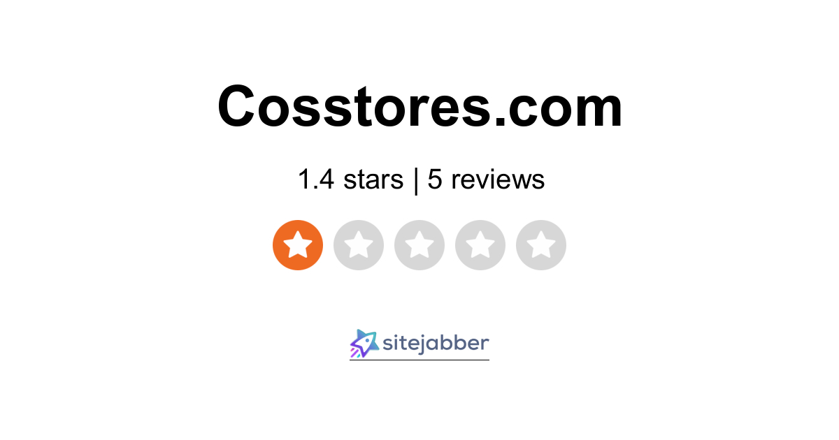 COS Reviews - Read 1 Customer Reviews of COS | Sitejabber