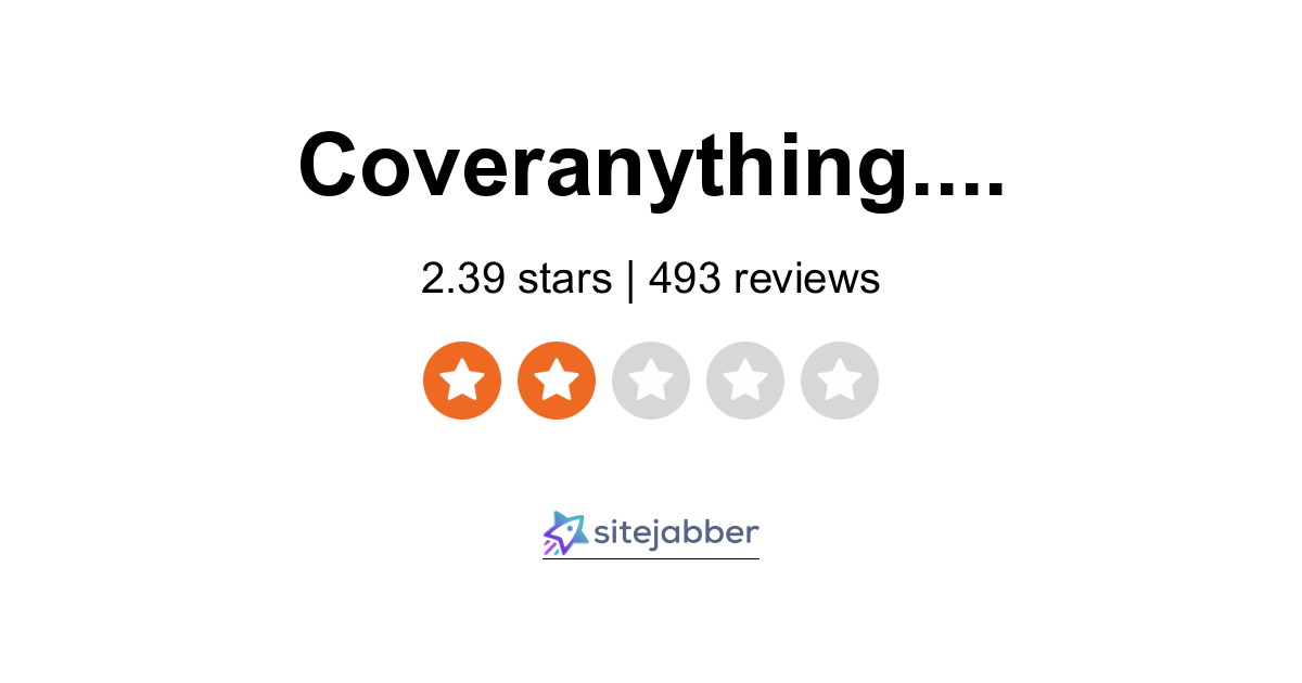 Cover Anything Reviews - Read 493 Customer Reviews of Cover Anything ...