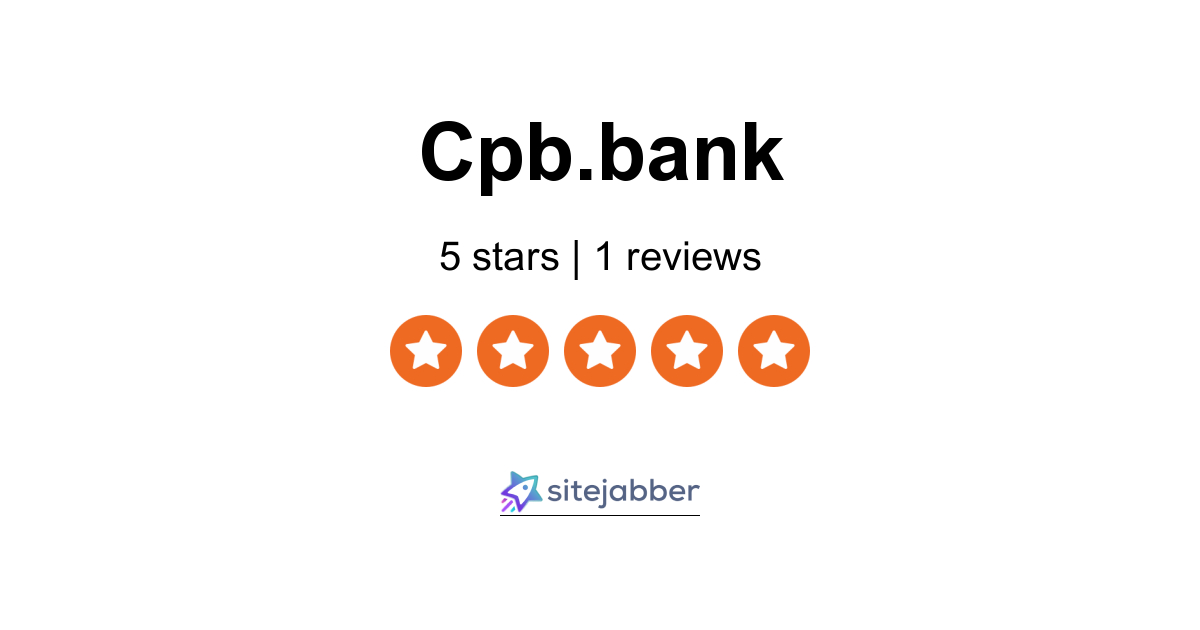 Central Pacific Bank Reviews - 1 Reviews of cpb.bank | Sitejabber