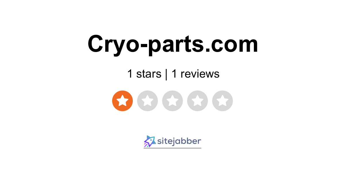 Cryo Treated Audio Parts Reviews - Read 1 Customer Reviews of Cryo ...