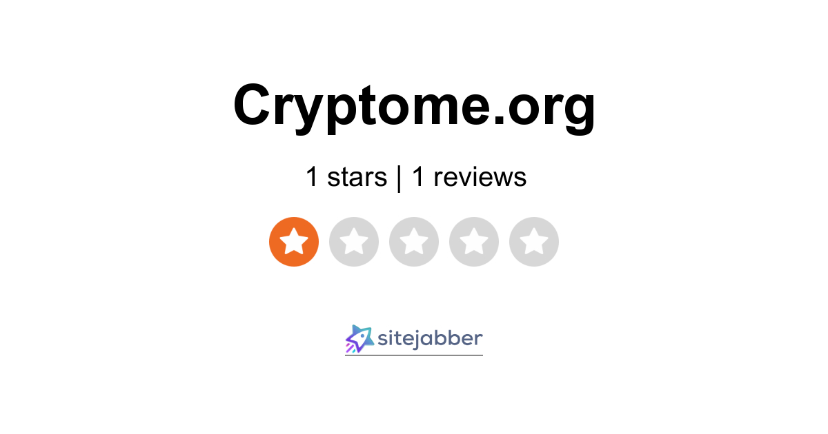 Cryptome.org Reviews - Read 1 Customer Reviews of Cryptome.org | Sitejabber
