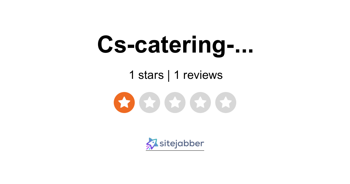 Cs-catering-equipment.co.uk Reviews - 1 Reviews of Cs-catering ...