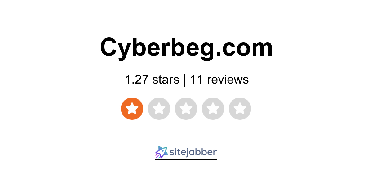 CyberBeg Reviews - Read 11 Customer Reviews of CyberBeg | Sitejabber