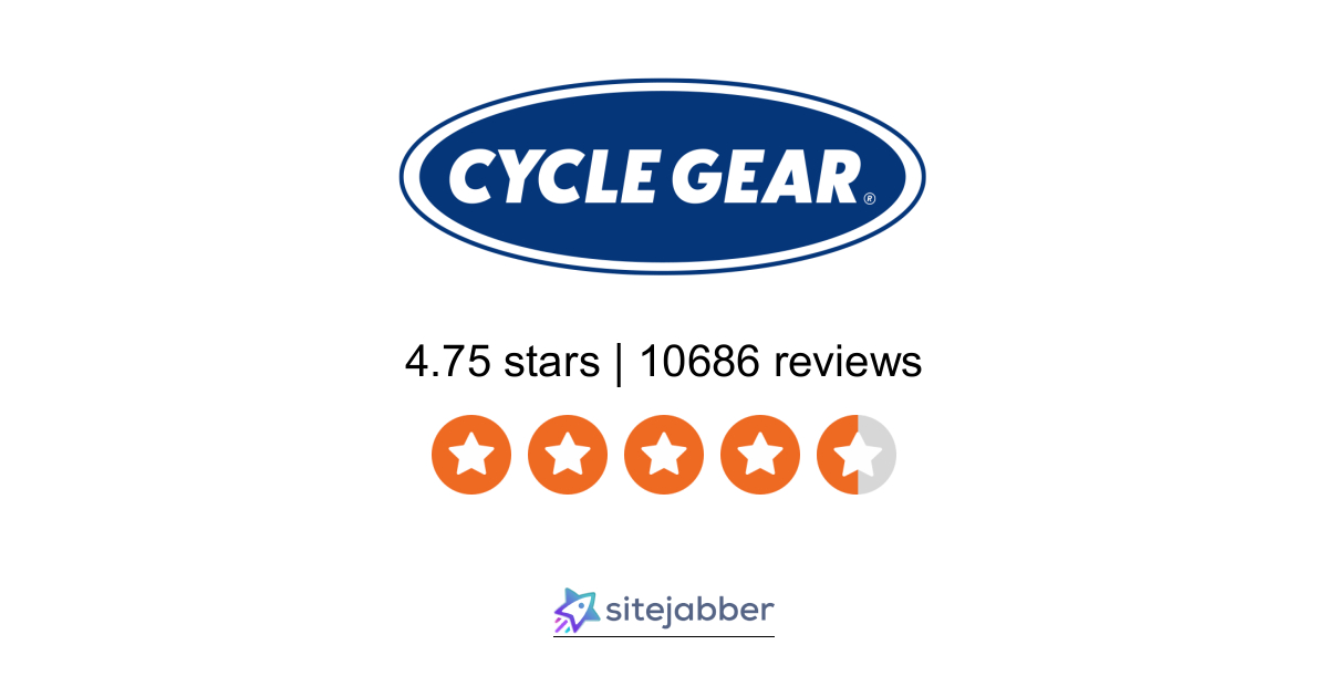 CycleGear Reviews - Read 10,446 Customer Reviews of CycleGear | Sitejabber