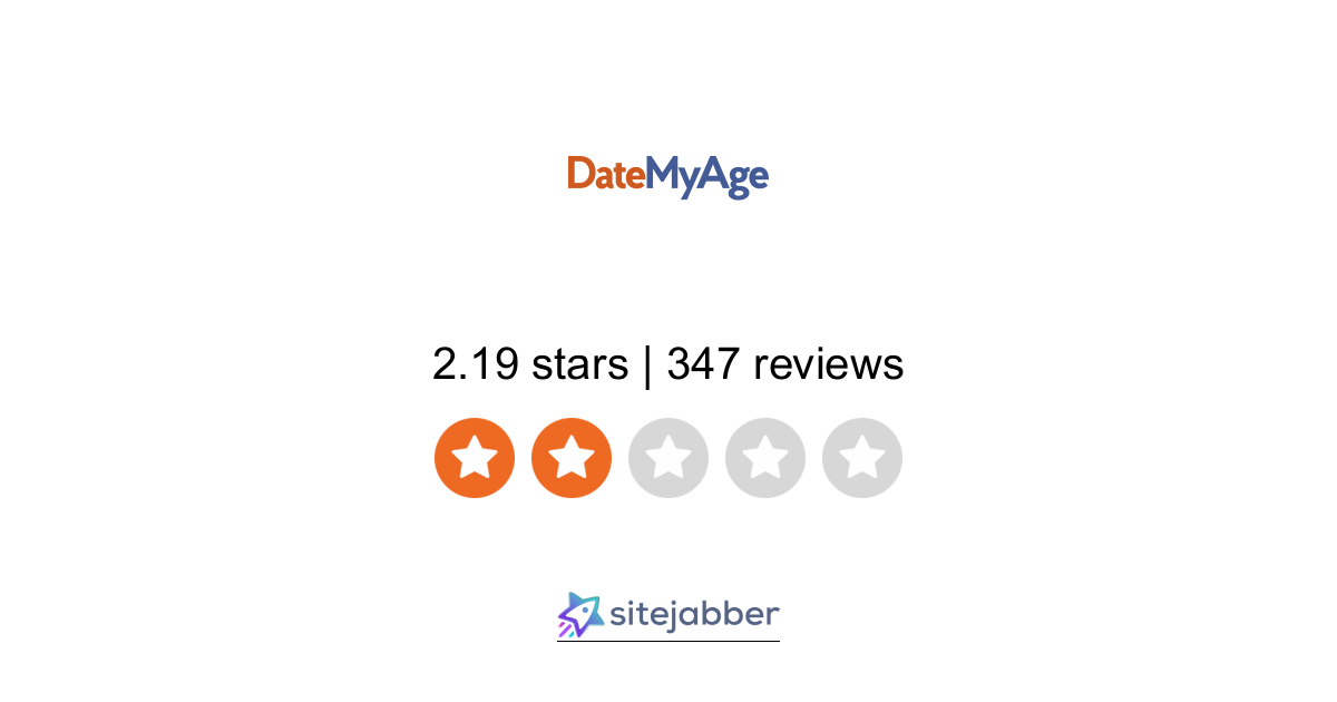 DateMyAge Reviews - Read 340 Customer Reviews of DateMyAge | Sitejabber