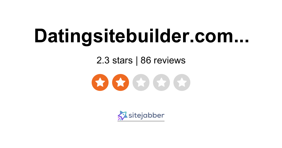 DatingSiteBuilder Reviews - Read 86 Customer Reviews of DatingSiteBuilder | Sitejabber
