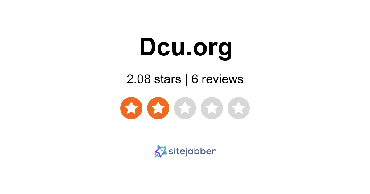 DCU Reviews - Read 6 Customer Reviews of DCU | Sitejabber