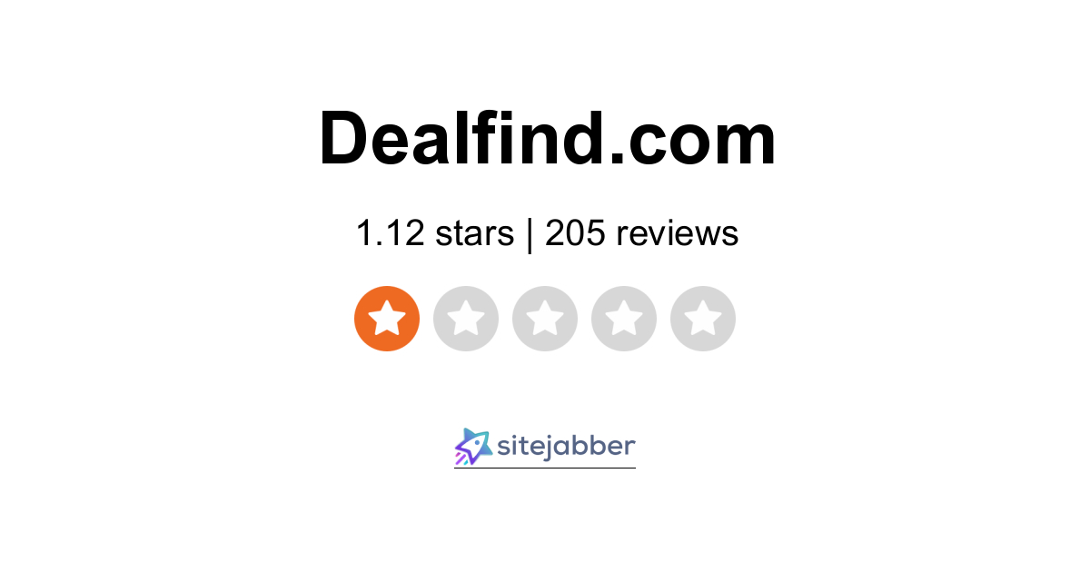 DealFind Reviews - Read 205 Customer Reviews of DealFind | Sitejabber