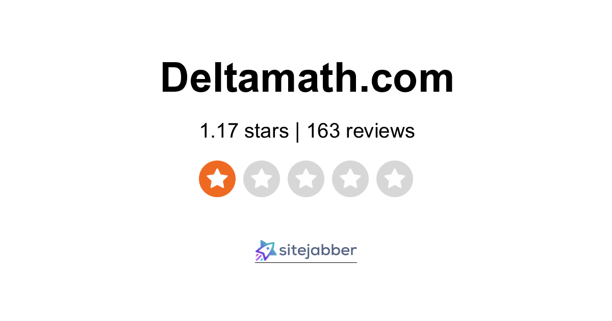 DeltaMath.com Reviews - Read 163 Customer Reviews of DeltaMath.com ...