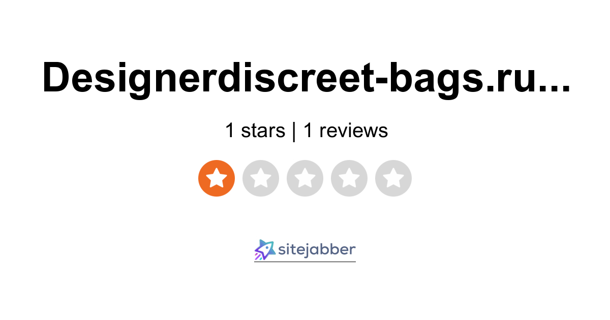 Designerdiscreet-bags.ru Reviews - 1 Reviews of Designerdiscreet-bags ...
