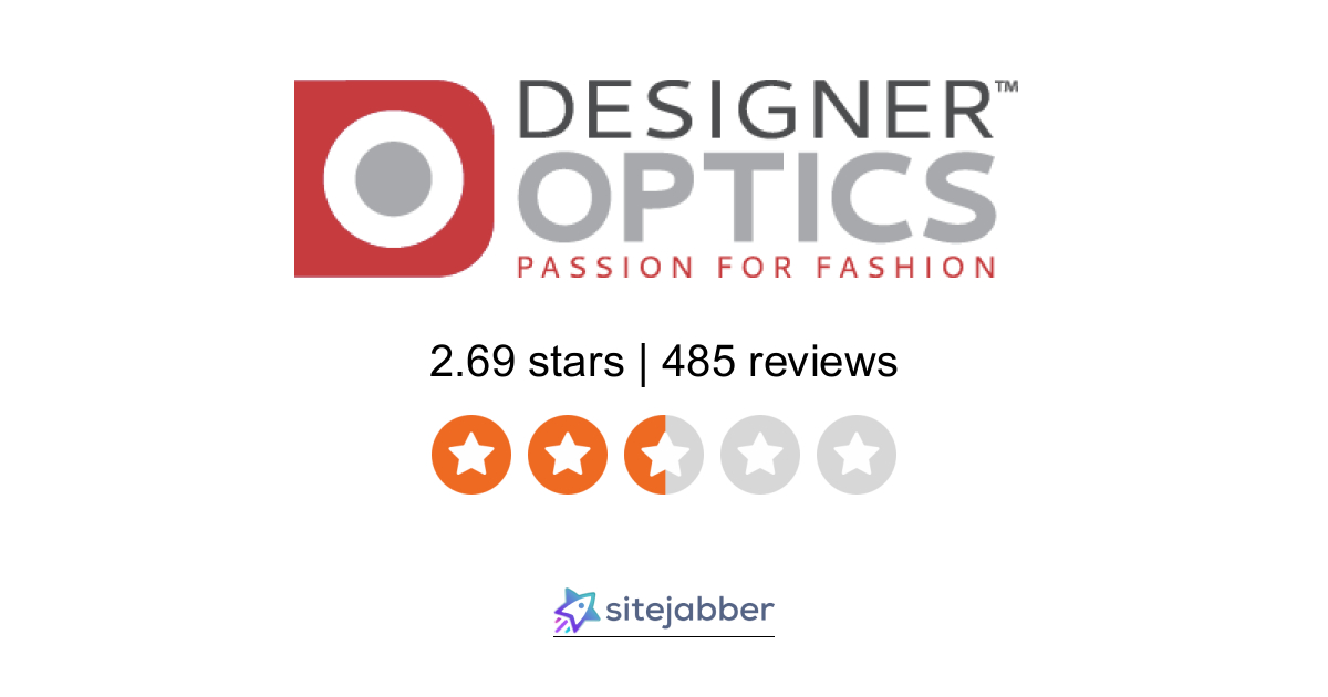 Designer Optics Reviews - Read 485 Customer Reviews of Designer Optics ...