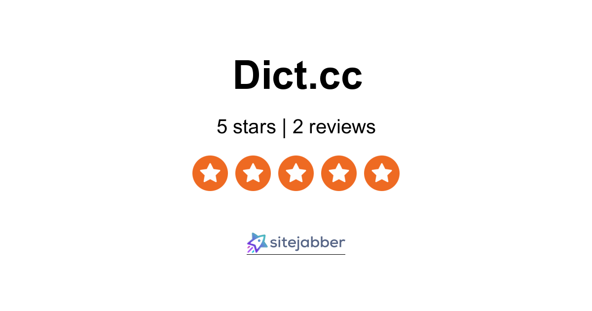 Dict.cc Reviews - Read 2 Customer Reviews of Dict.cc | Sitejabber