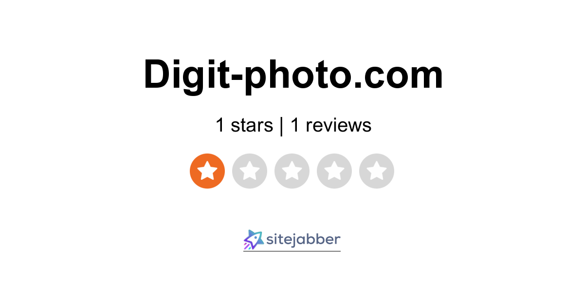 Digit-photo Reviews - 1 Reviews of Digit-photo.com | Sitejabber