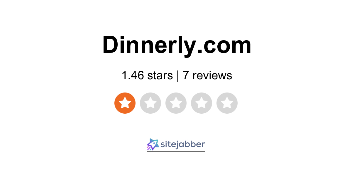 Dinnerly Reviews - Read 7 Customer Reviews of Dinnerly | Sitejabber