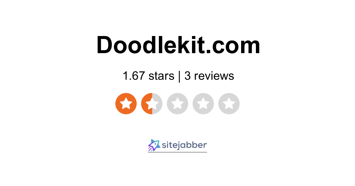 Doodlekit Reviews - Read 3 Customer Reviews of Doodlekit | Sitejabber