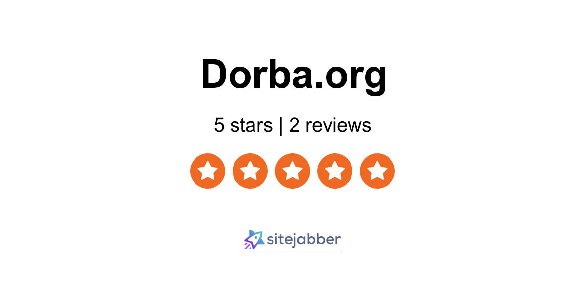 Dorba.org Reviews - Read 2 Customer Reviews of Dorba.org | Sitejabber