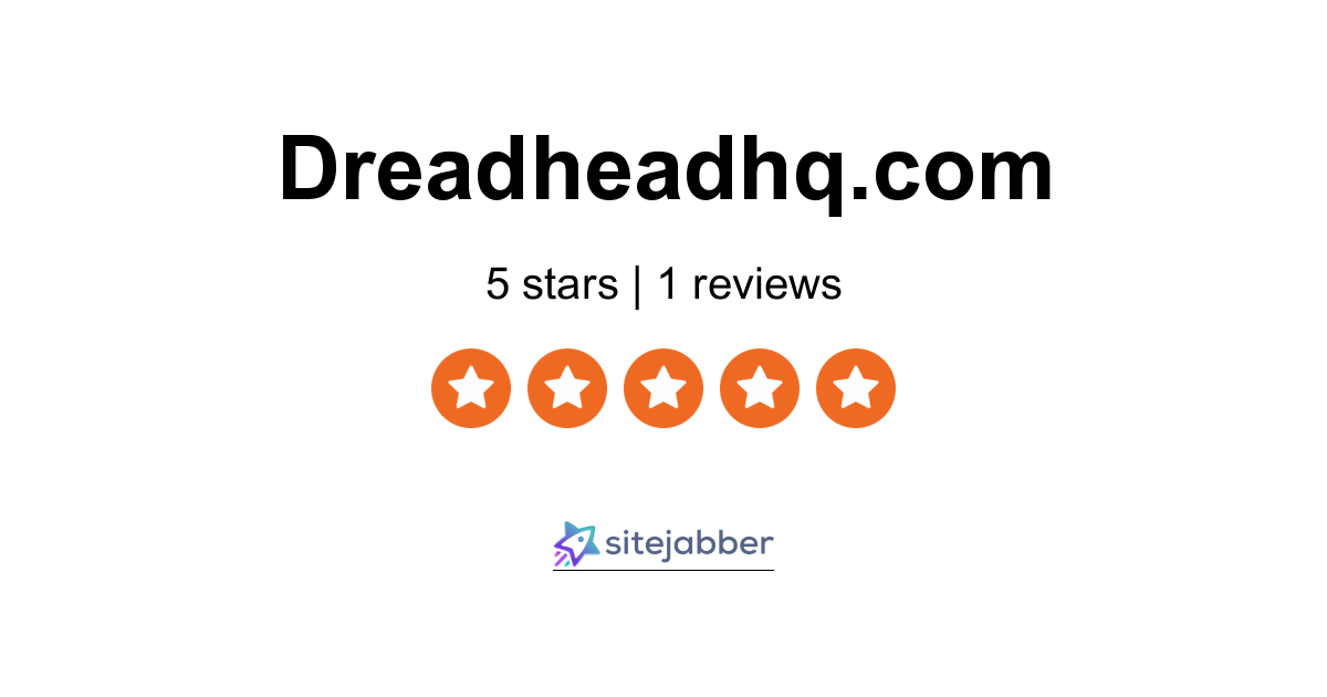 DreadHeadHQ.com Reviews - 1 Reviews of Dreadheadhq.com | Sitejabber