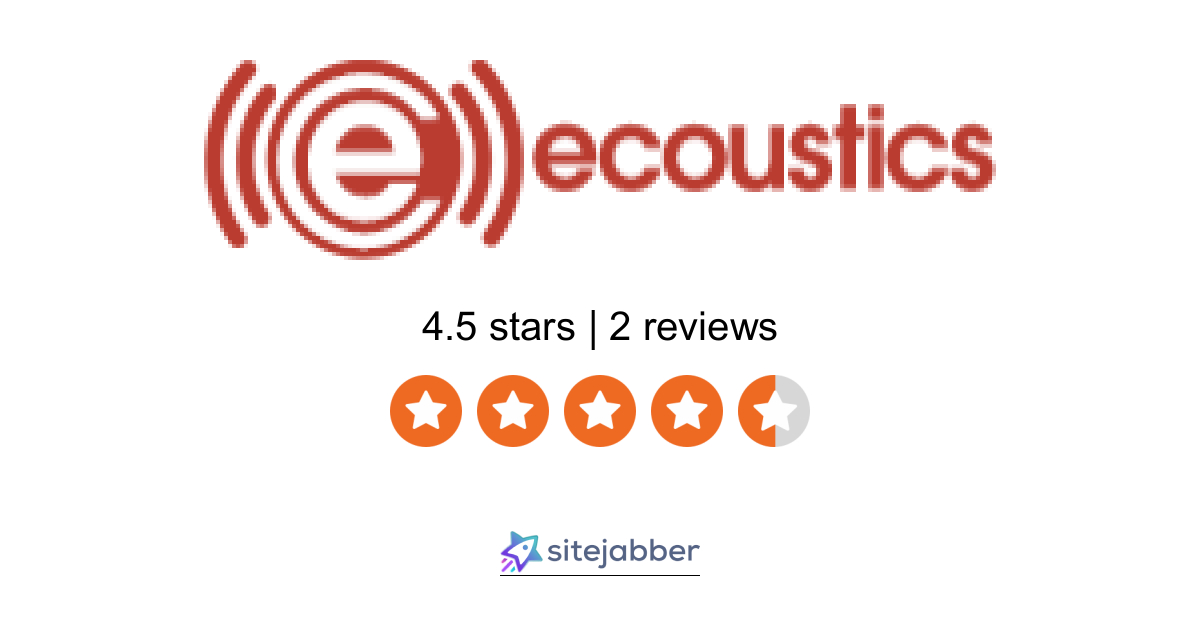 eCoustics.com Reviews - Read 2 Customer Reviews of ECoustics.com ...