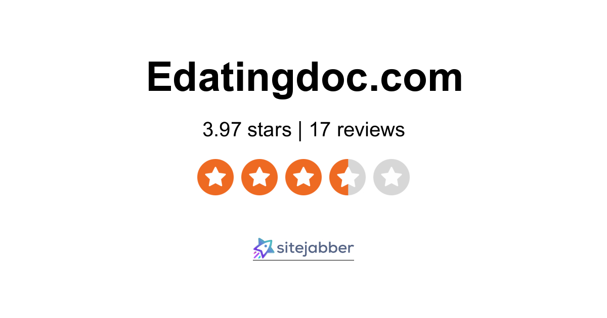 eDating Doc Reviews - Read 17 Customer Reviews of EDating Doc | Sitejabber