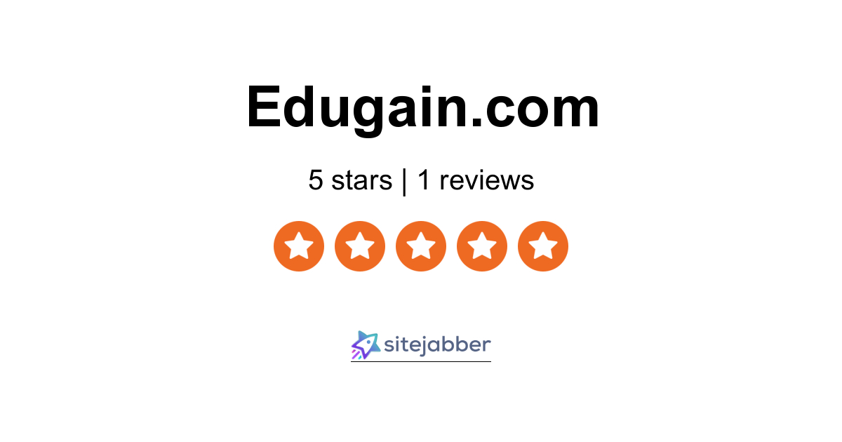 Edugain Global Reviews - Read 1 Customer Reviews of Edugain Global ...