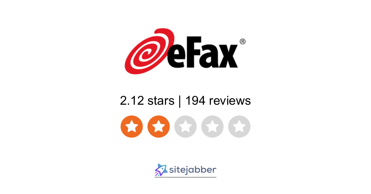 eFax Reviews - Read 194 Customer Reviews of EFax | Sitejabber