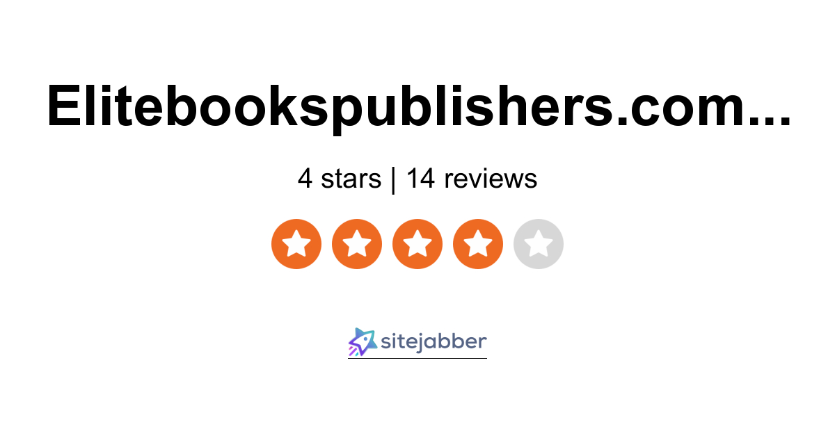 Elite Books Publishers Reviews - Read 14 Customer Reviews of Elite Books Publishers | Sitejabber