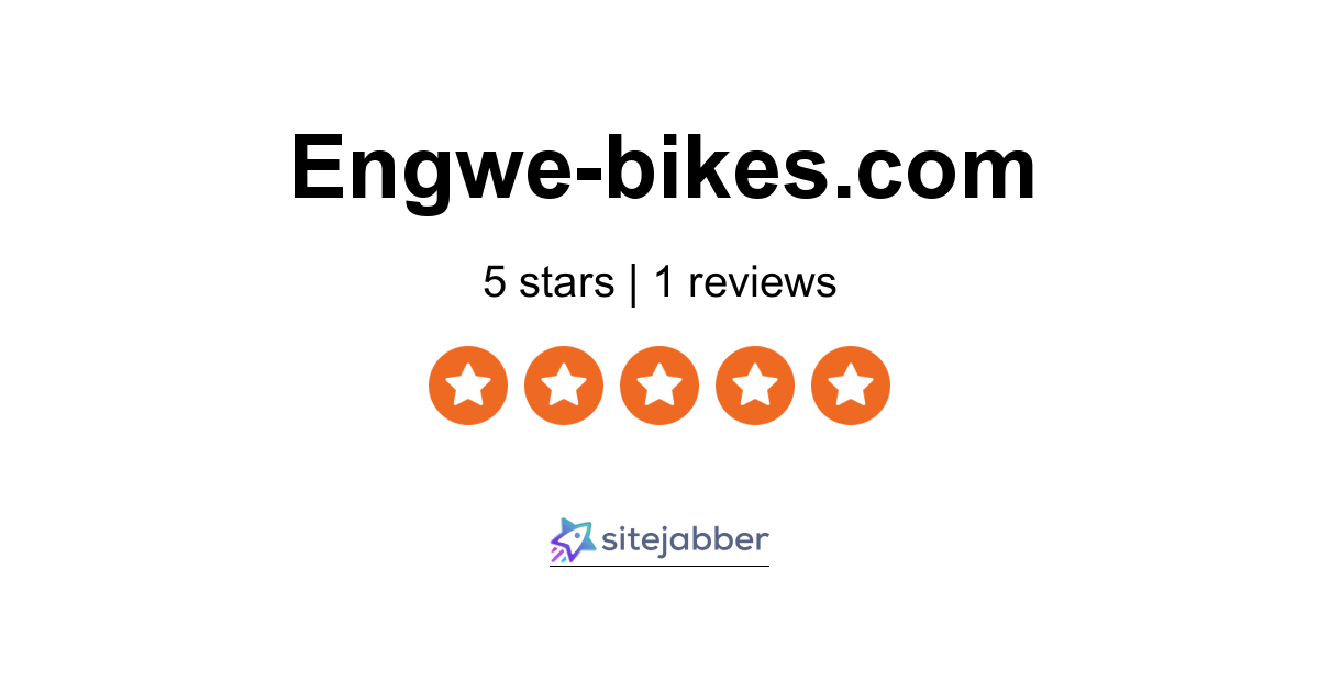 Engwe-bikes Reviews - Read 1 Customer Reviews of Engwe-bikes | Sitejabber