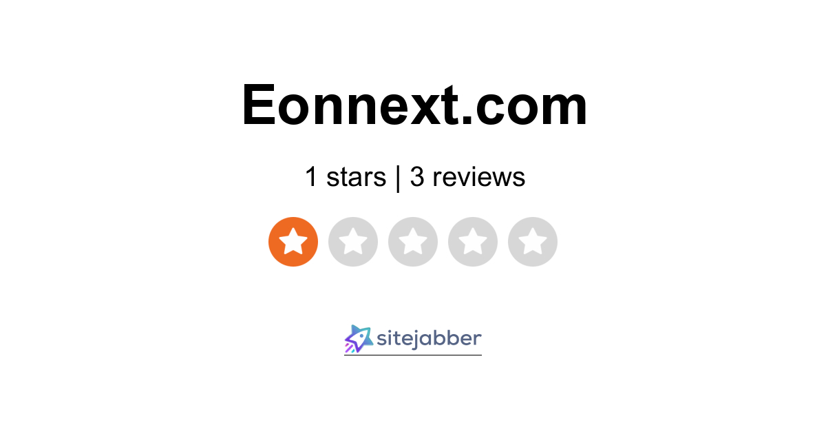 Eonnext Reviews - Read 3 Customer Reviews of Eonnext | Sitejabber