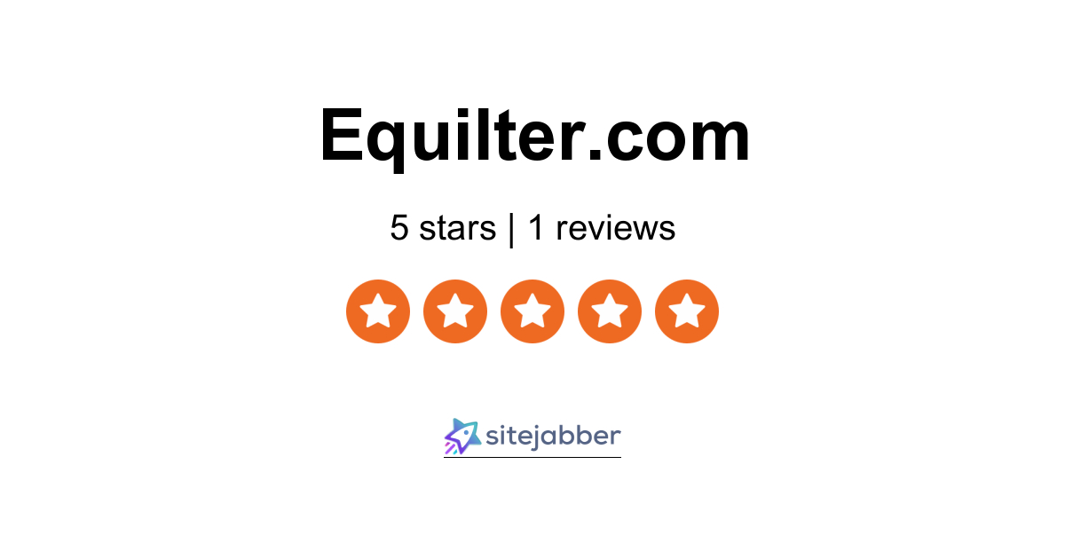 eQuilter Reviews - Read 1 Customer Reviews of EQuilter | Sitejabber