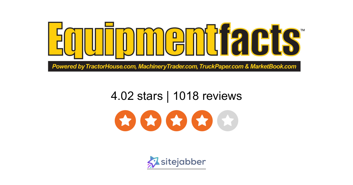 Equipmentfacts Reviews - Read 922 Customer Reviews of Equipmentfacts ...