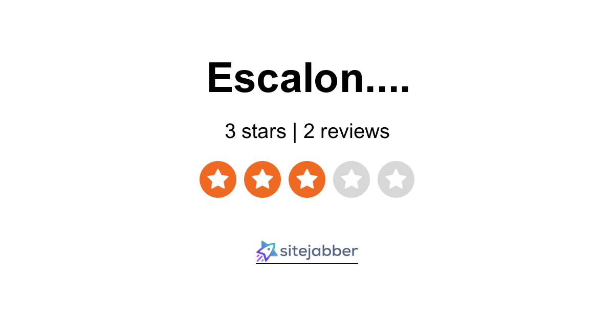 Escalon.services Reviews - Read 2 Customer Reviews of Escalon.services ...