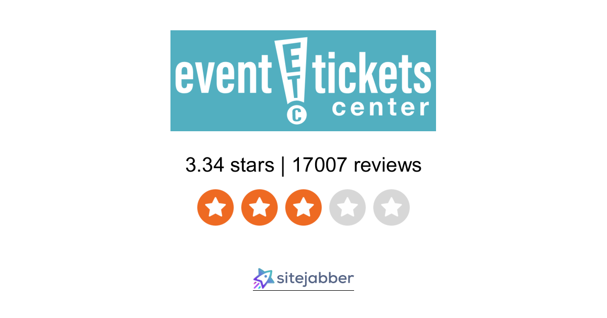 EventTicketsCenter Reviews - Read 17,000 Customer Reviews of ...