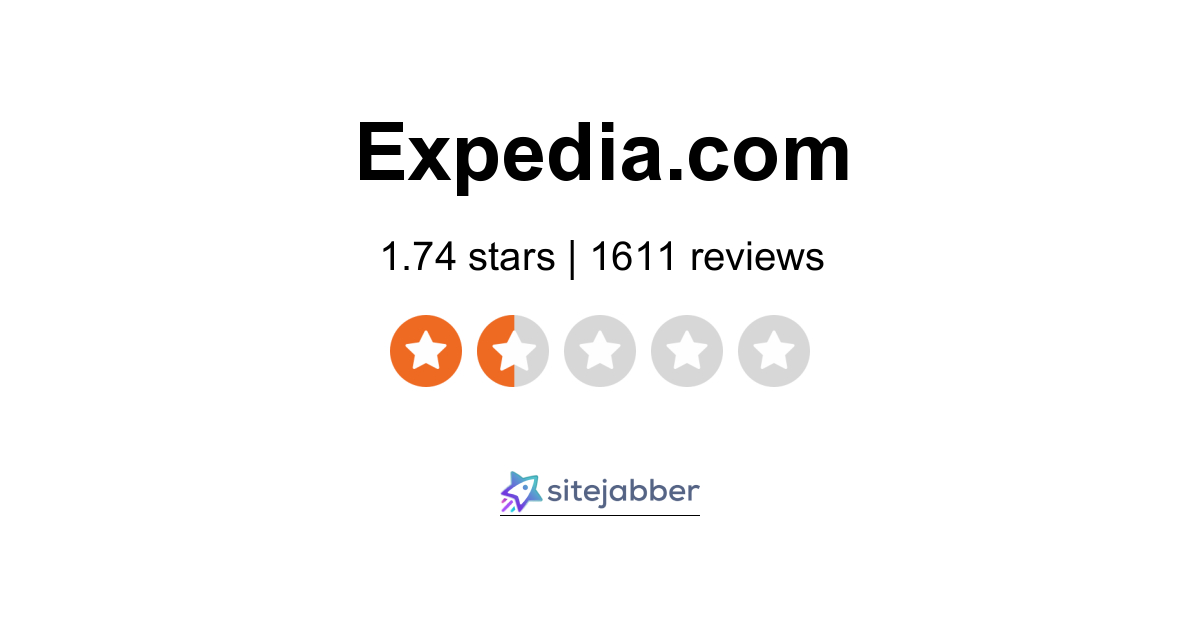Expedia Reviews - Read 1,607 Customer Reviews of Expedia | Sitejabber