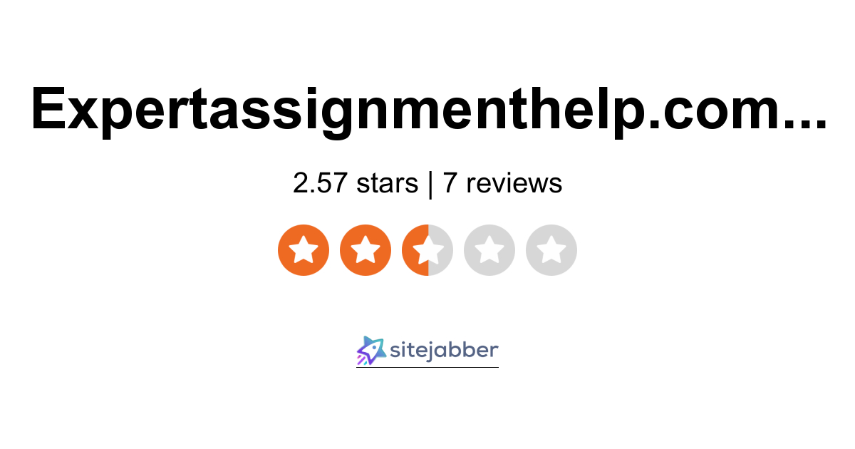 Expert Assignment Help Reviews - Read 7 Customer Reviews of Expert ...