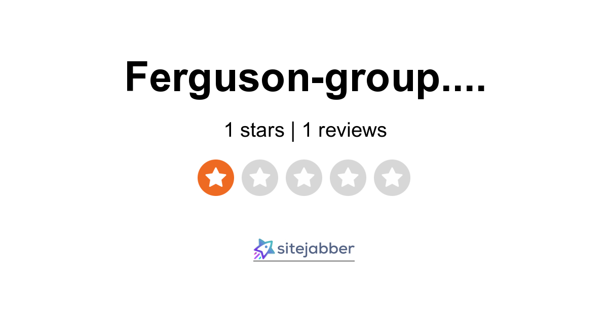 The Ferguson Group Reviews - Read 1 Customer Reviews of The Ferguson ...