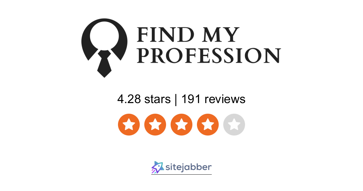 Find My Profession Reviews - Read 191 Customer Reviews of Find My ...