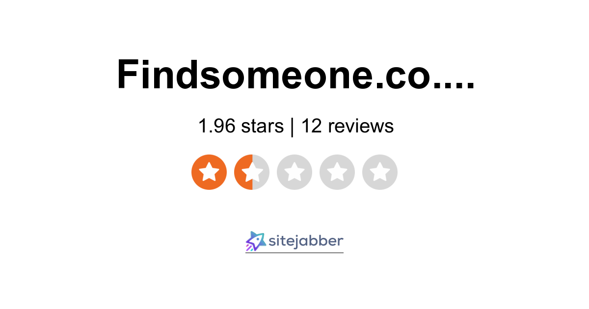 FindSomeone Reviews - 12 Reviews of Findsomeone.co.nz | Sitejabber