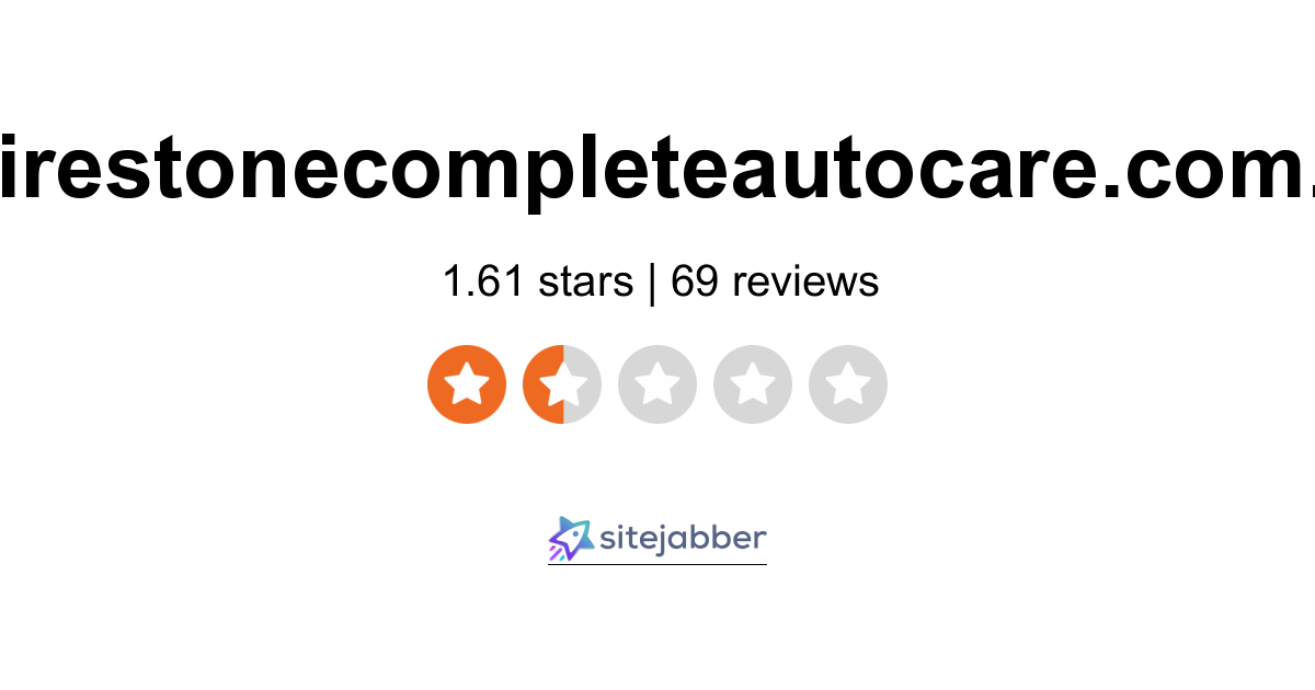 Firestone Complete Auto Care Reviews - Read 69 Customer Reviews of ...