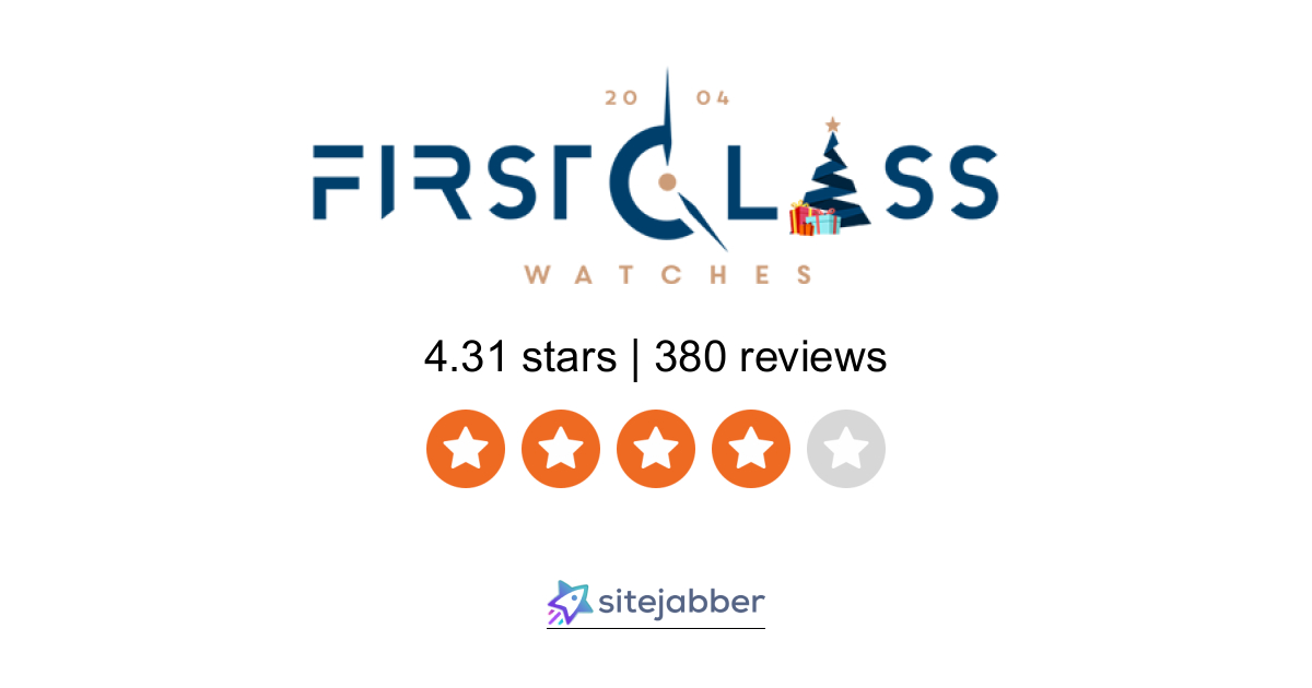 First Class Watches Reviews - Read 380 Customer Reviews of First Class ...