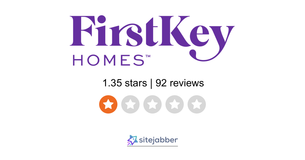 FirstKey Homes Reviews - Read 92 Customer Reviews of FirstKey Homes ...