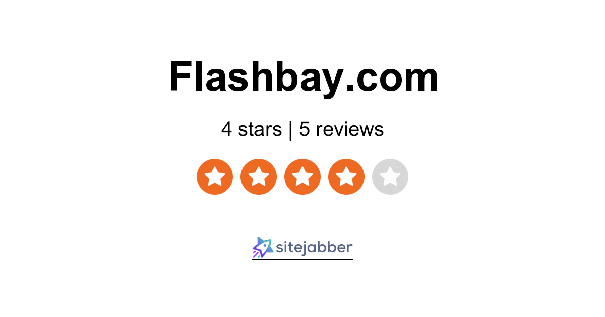Flashbay Reviews - Read 5 Customer Reviews of Flashbay | Sitejabber