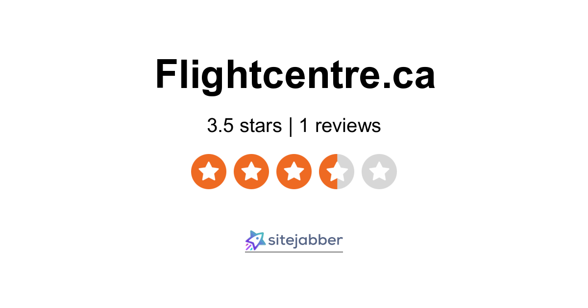 Flight Centre (Canada) Reviews - Read 1 Customer Reviews of Flight ...